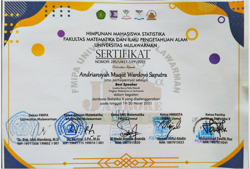 Curriculum Vitae – Muqiit Saputra