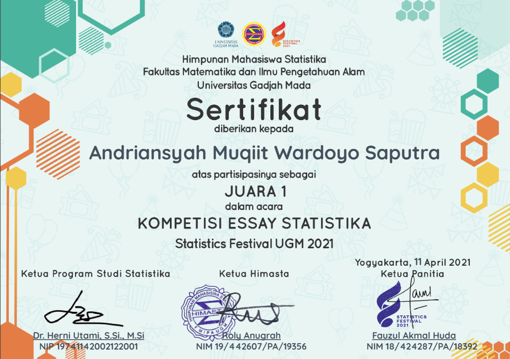 Curriculum Vitae – Muqiit Saputra